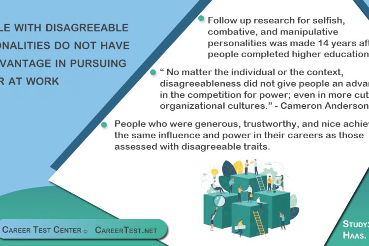 People with disagreeable personalities do not have an advantage in ...